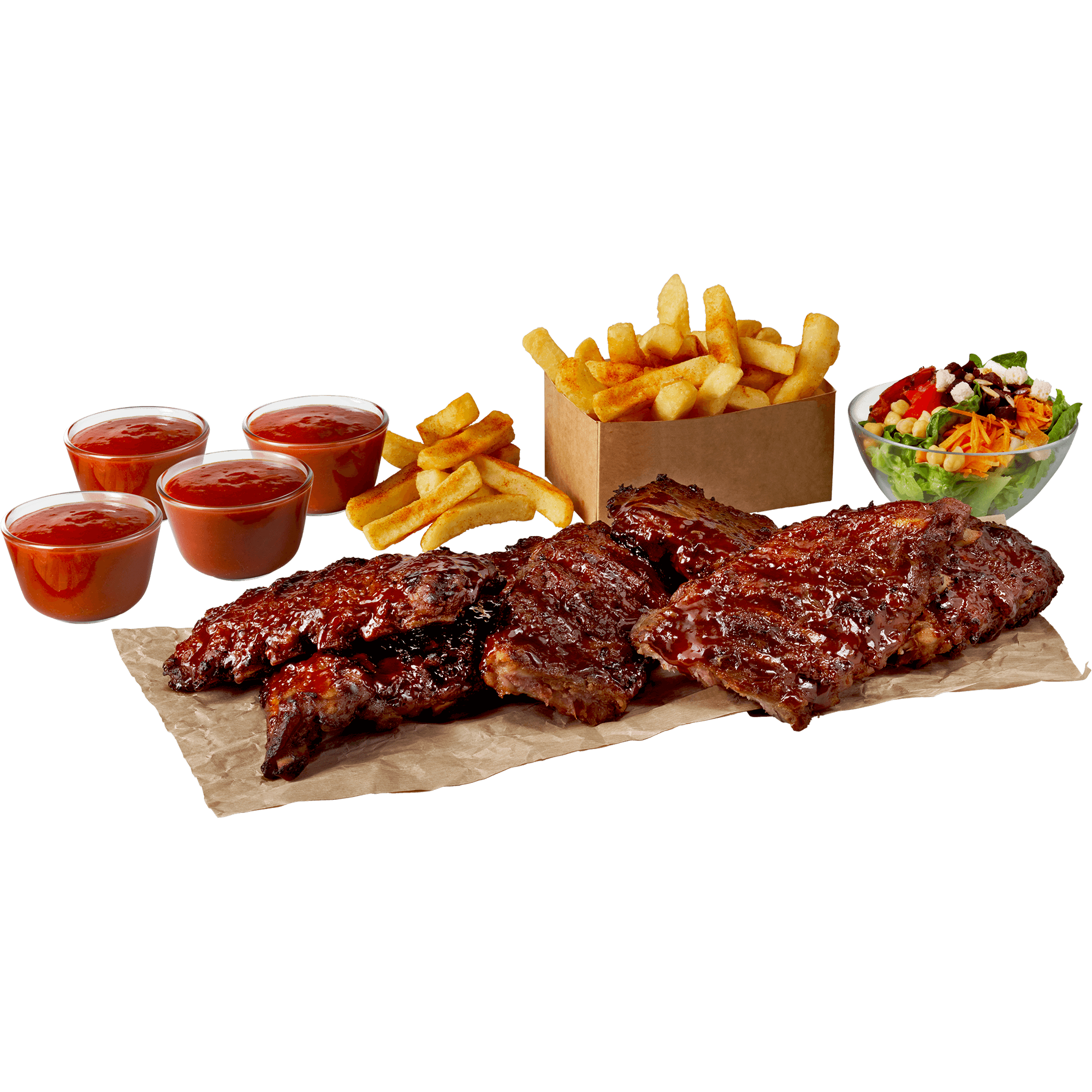 XL Ribs box - till 4 personer - Jensens